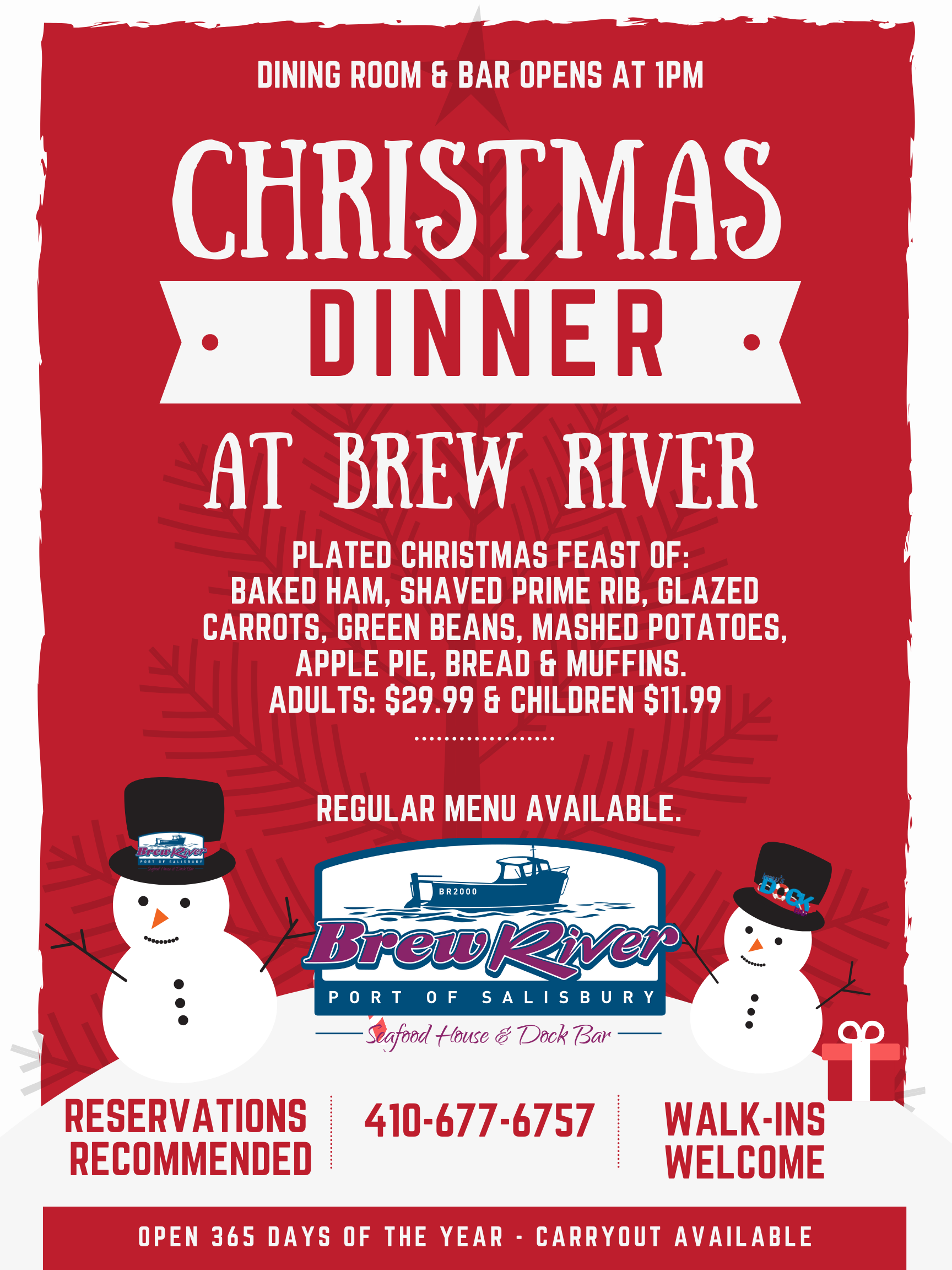 Events & Live Entertainment Calendar | Waterfront Dining Salisbury