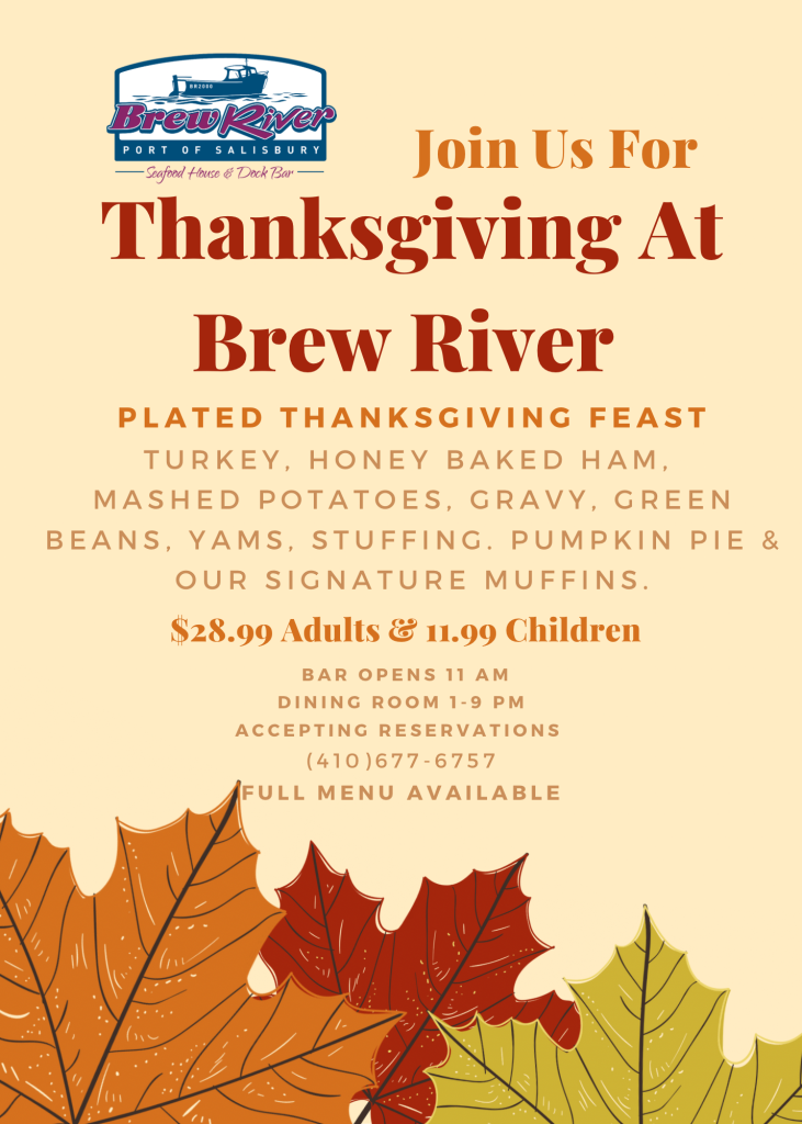 Brew River Waterfront Seafood House Restaurant & Dock Bar Salisbury MD